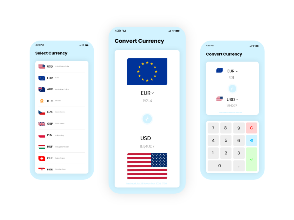 Currency Converter App UI Design - Download Free Resource Currency Converter App UI Design - Download Free Resource